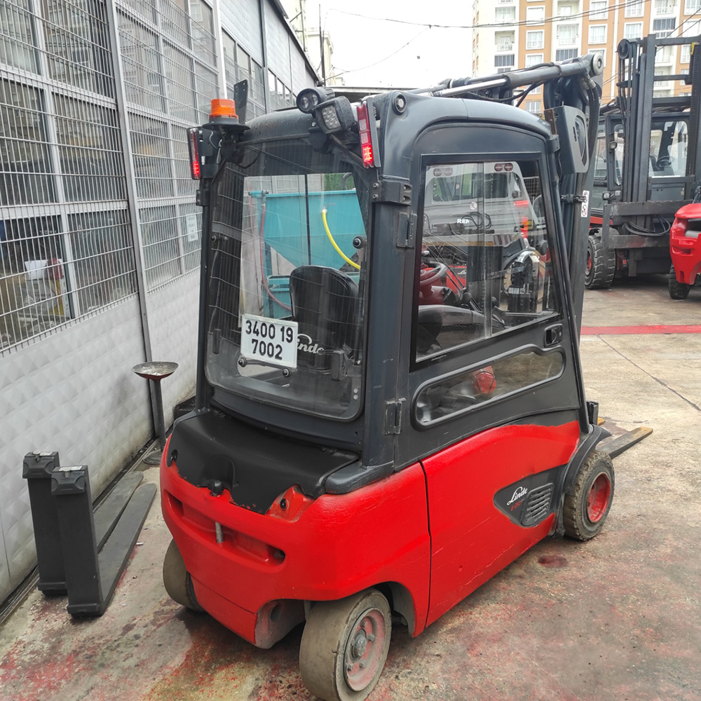 LINDE E20PL-386 (F1.6894) | Elektrikli Forklift | HASEL Vitrin