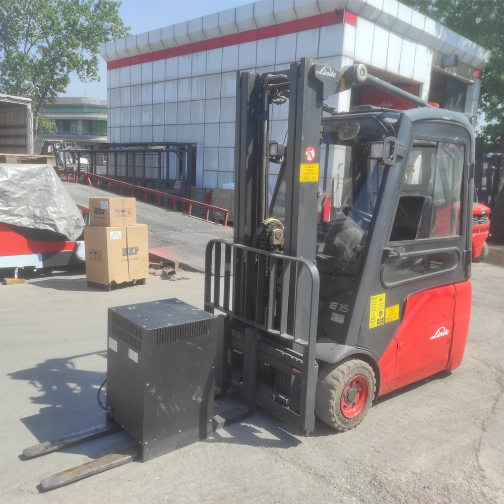 LINDE E16C-386 (F9.9758) | Elektrikli Forklift | HASEL Vitrin
